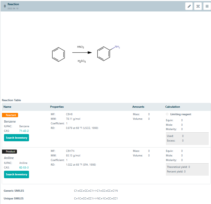 Chemical Reactions